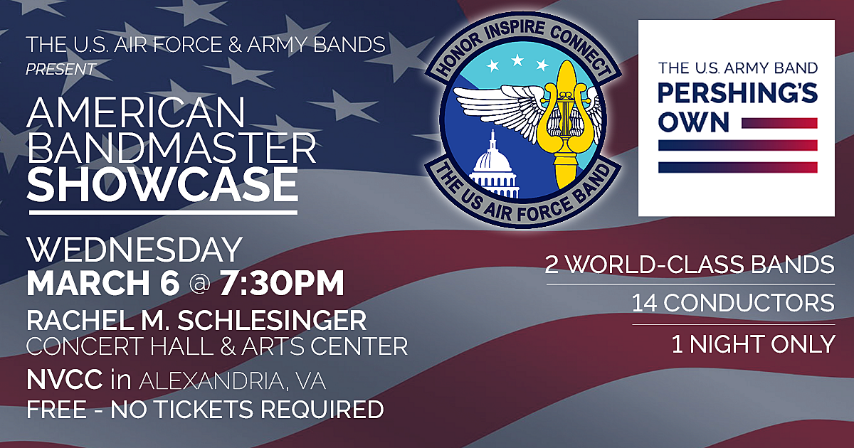 The U.S. Army Band "Pershing's Own" | American Bandmaster Showcase